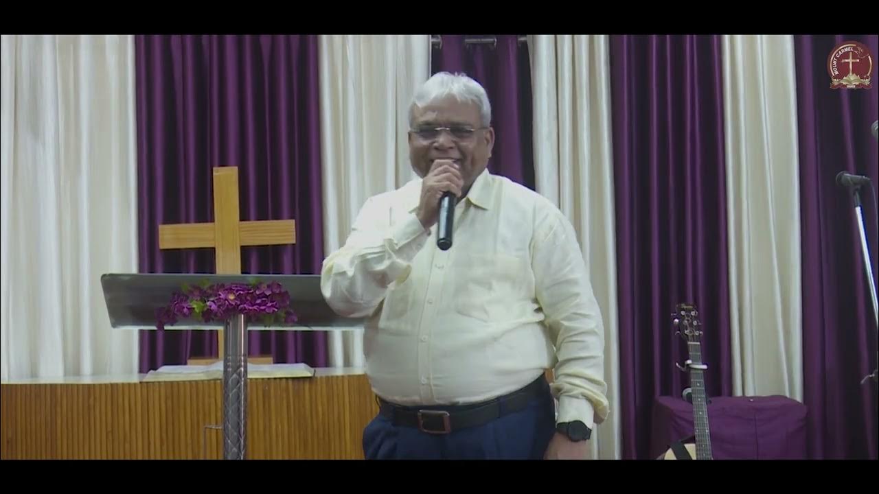 Our Bread 10/ 11/ 2022 ( Rev.Rajendra David) #mountcarmelajmer #ourbread - YouTube