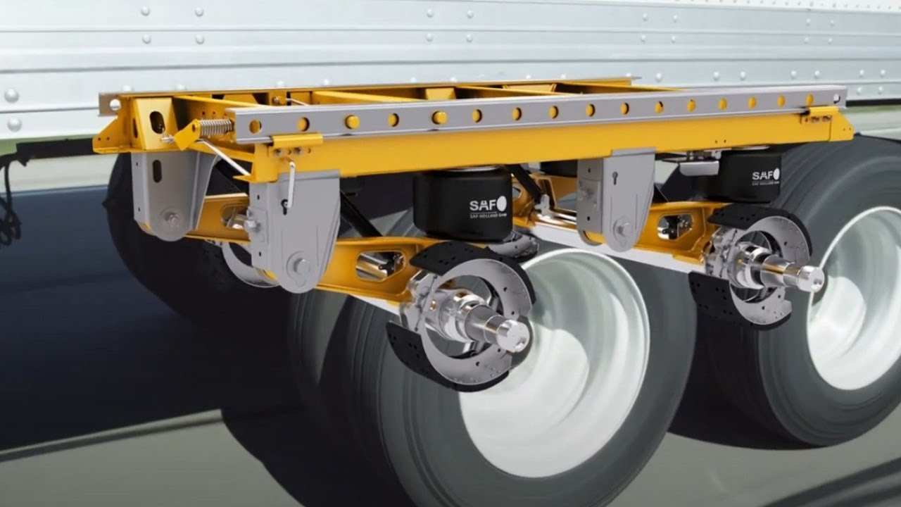 Cargo Protection Analysis - Air Ride vs Mechanical Suspensions - YouTube
