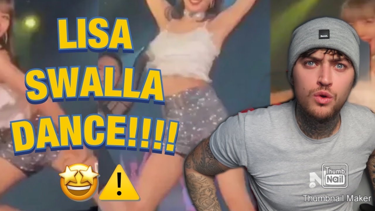 BLACKPINK ( 블랙 핑크) | “LISA” dancing to swalla in Bangkok [REACTION ...