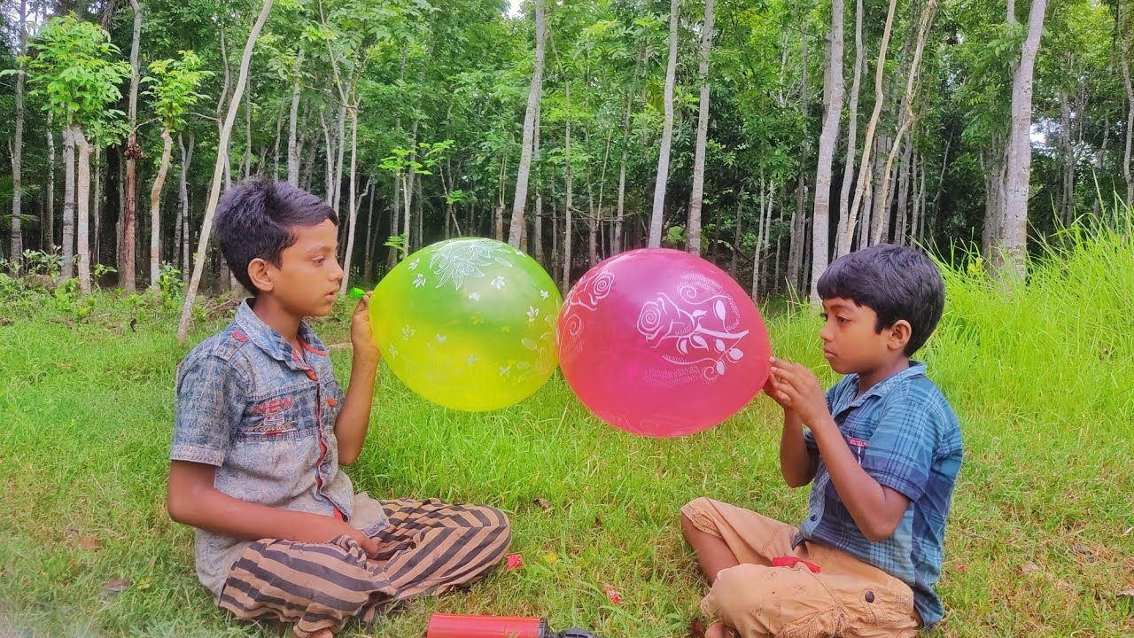 Kids Learn Color And Fun With Big Monster _Balloon.Super Big size ...