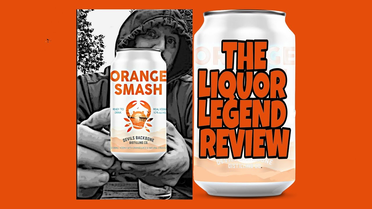 The Liquor Legend Review Devils Backbone Orange Smash - YouTube