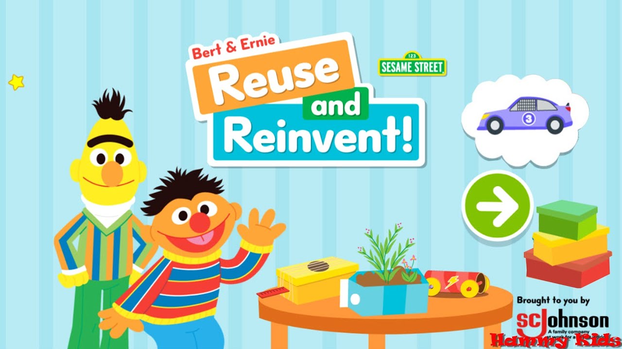 Bert & Ernie | Reuse and Reinvent! | Shoe Boxes | Race Car | Sesame ...