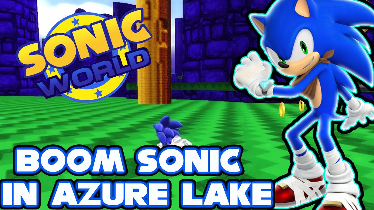 Sonic World R9 Azure Lake: Boom Sonic Mod (Showcase) - YouTube
