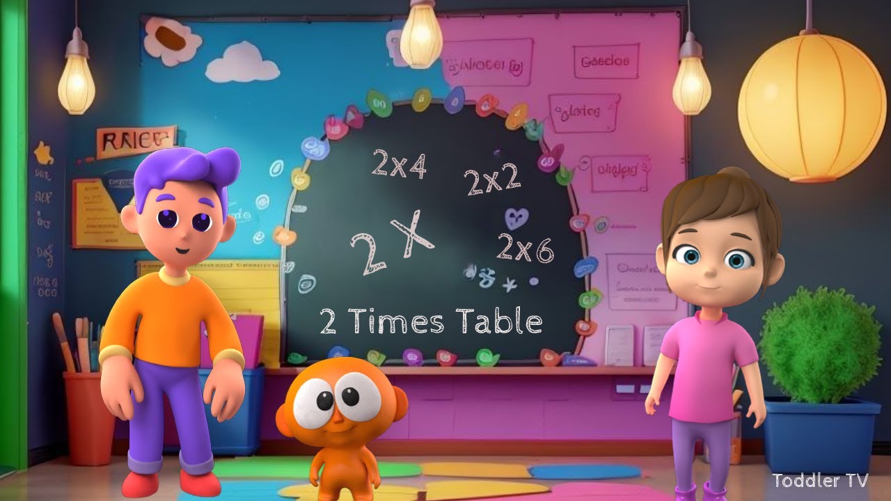 The 2 Times Table Mastering Multiplication For Kids - YouTube