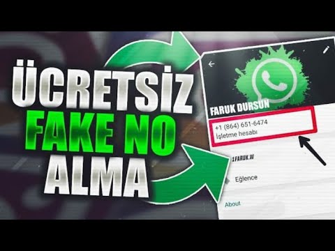 Whatsapp Ücretsiz Fake Numara Alma 2021 [Yapamayanlar İçin]
