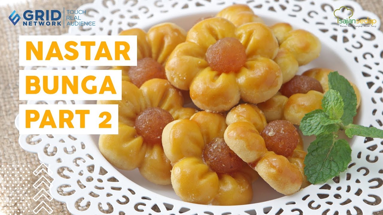 Resep Kue Kering Lebaran: Nastar Bunga Part 2, Bentuk Nastar Cantik ...