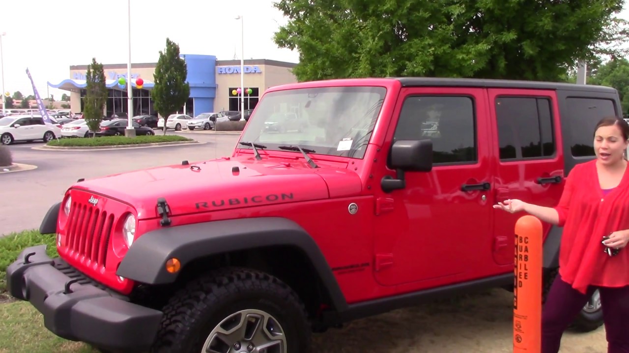 2015 Jeep Wrangler Unlimited Rubicon Wilson, NC WalkAround - YouTube