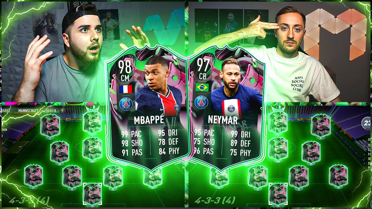 FIFA 23: 98 MBAPPE SHAPESHIFTER vs 97 NEYMAR SBB🔥🔥 vs MaxMalle ...