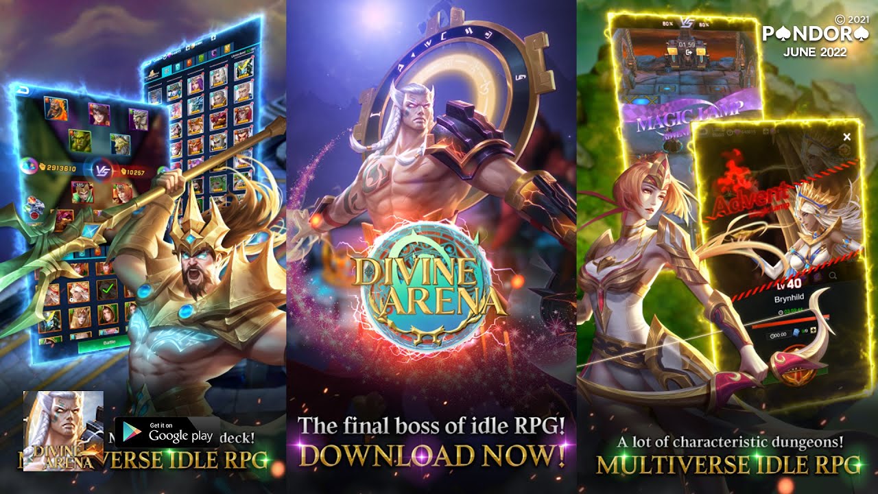 DIVINE ARENA : AFK RPG (Android) First Look Gameplay - YouTube