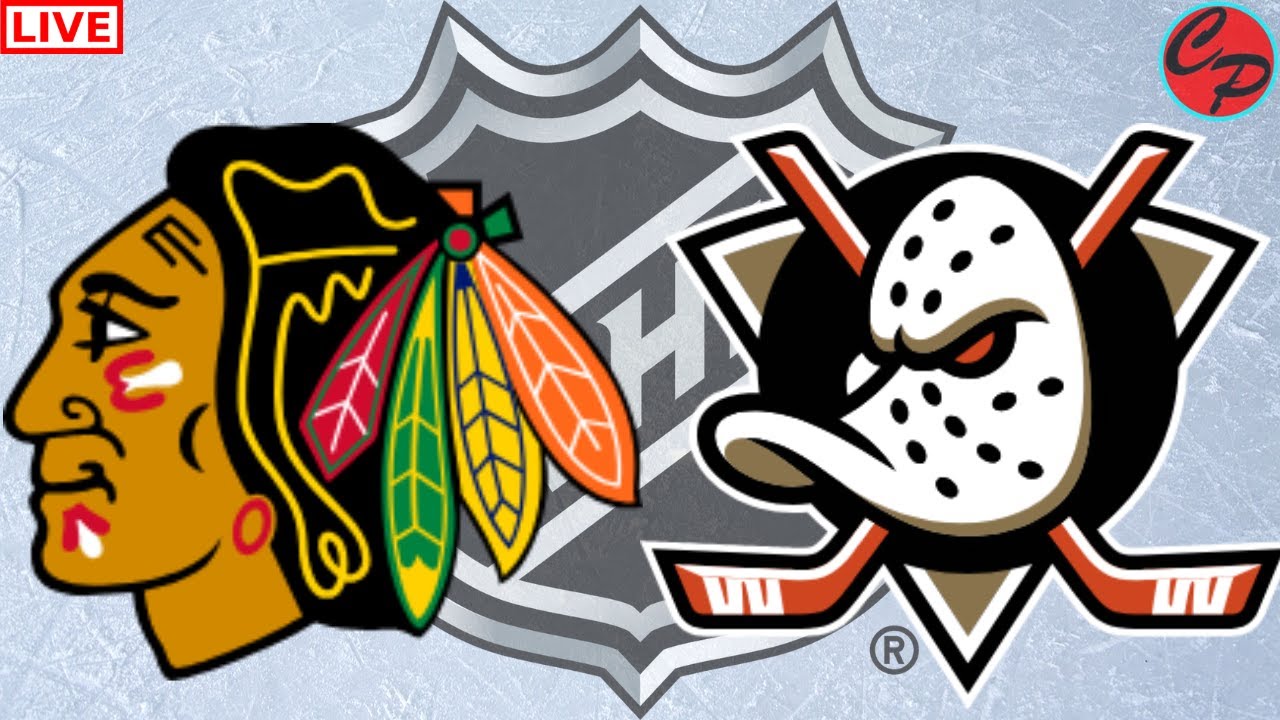 Chicago Blackhawks vs Anaheim Ducks NHL Hockey Live Game Cast & Audio ...