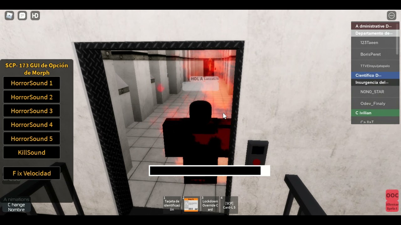 [SCP] Site-61 ROLEPLAY Roblox (Scp`s desconocidos an escapado Y mas ...