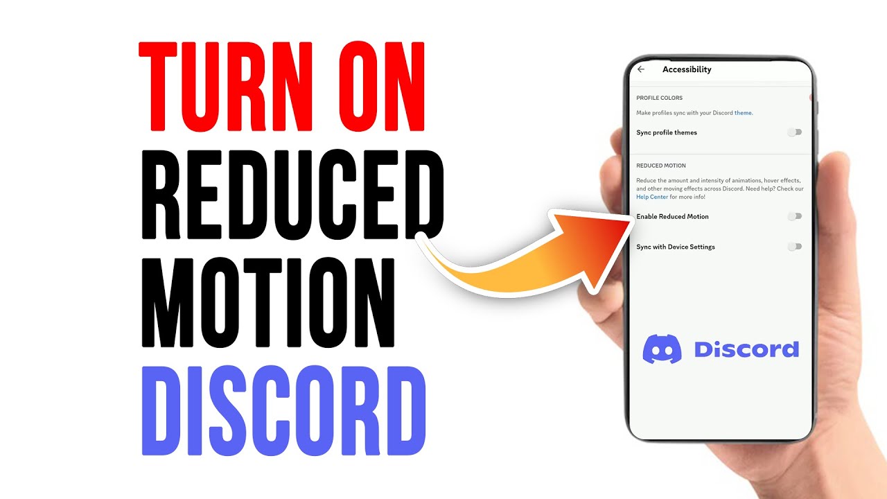 How To Turn On Reduced Motion On Discord | Enable Reduced Motion In ...