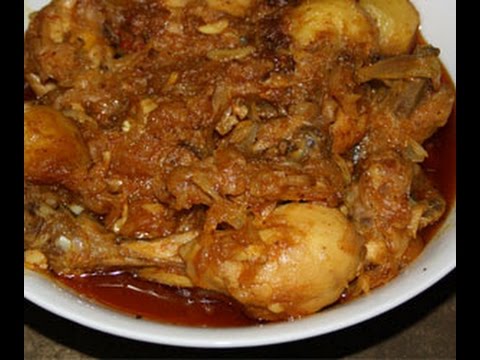 Chicken kosa or Chicken curry reciepy hotel type. - YouTube