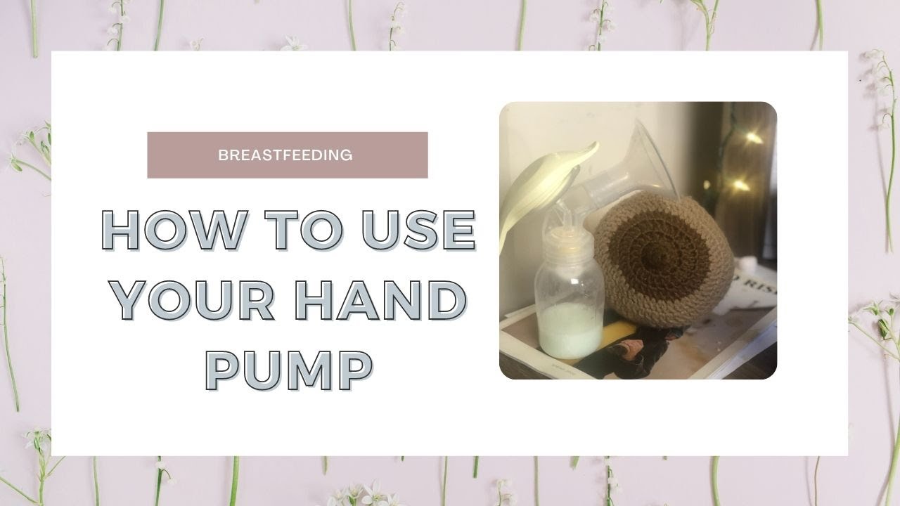How to use a hand breast pump and is it ACTUALLY effective for pumping ...