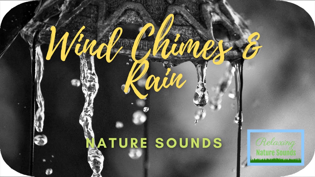🎐 Wind Chimes and Rain Sounds for Deep SLEEP | How to Deep Sleep ...