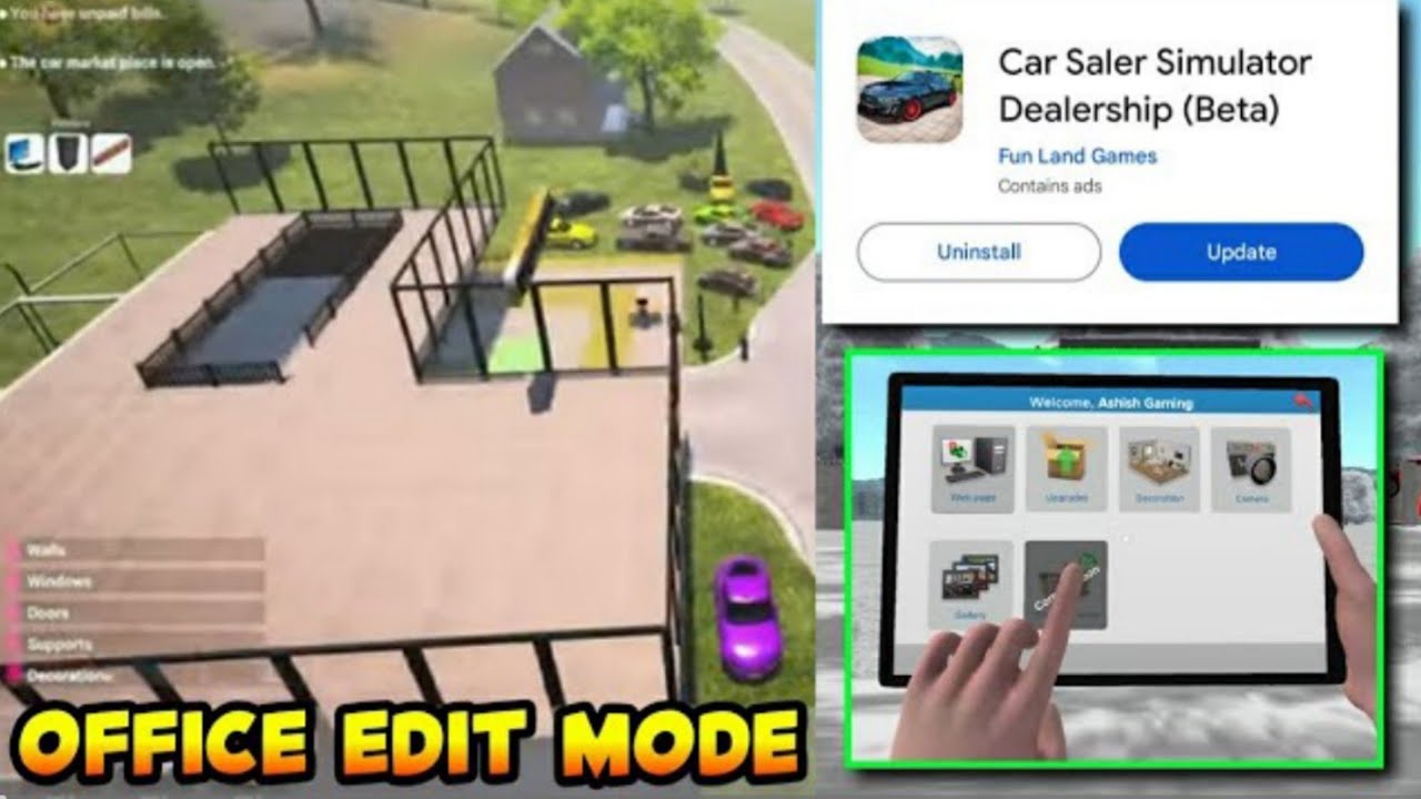 CAR SALER SIMULATOR DEALERSHIP NEW UPDATE - YouTube