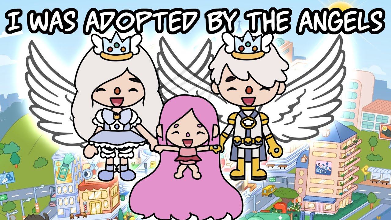 I Was Adopted By The Angels 🌥💫👩‍🍼👼 ️ | Toca Life World | Toca Boca ...