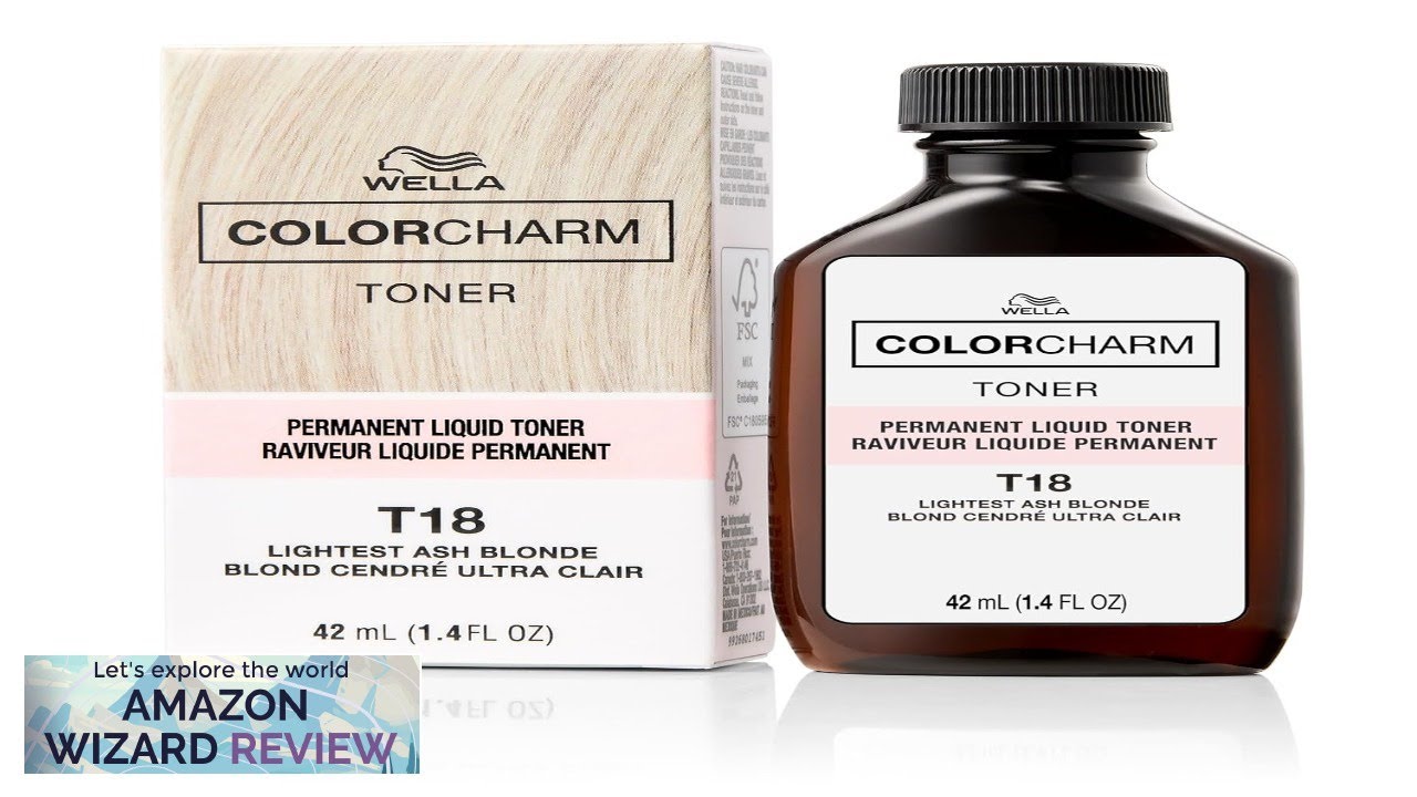 WELLA colorcharm Permanent Liquid Toners Neutralize Brass Free of ...