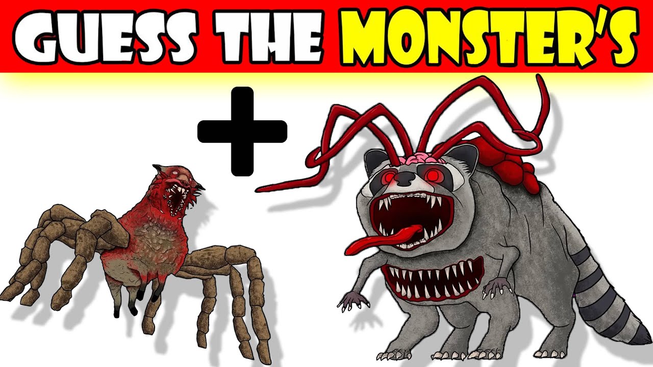 Challenge Guess The MONSTER By EMOJI & VOICE | Zoochosis Horror Game ...
