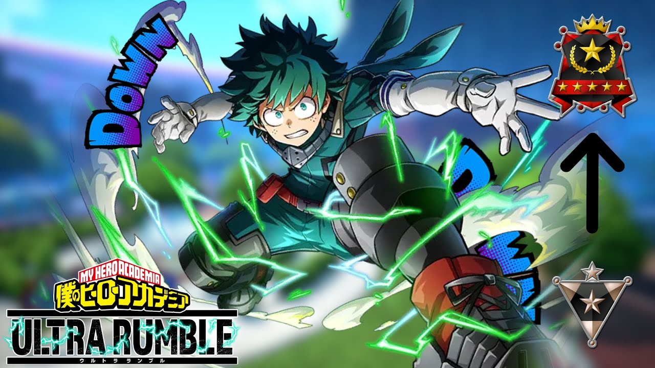 Playing Strike Deku To ACE Rank In My Hero Ultra Rumble! - YouTube