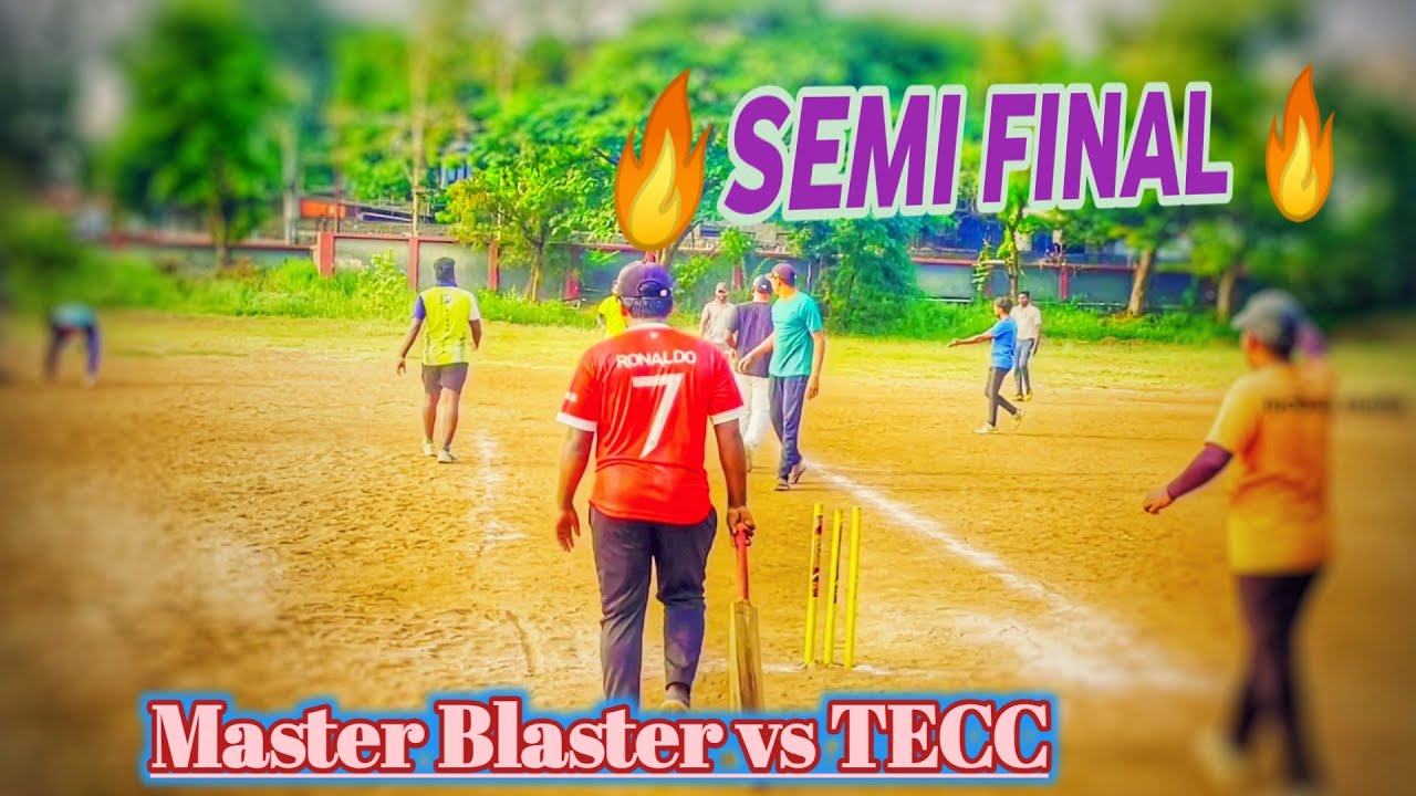 Master Blaster vs TECC Semi Final Match 🔥#trending #cricket #cricketlovers #vairal #t20worldcup ...