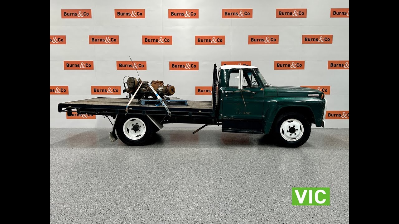 1967 Ford F500 Tray Truck - YouTube