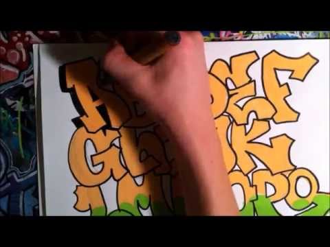 SATEK graffiti alphabet SATEK SOURE PIECE graffiti speedart DSV ...