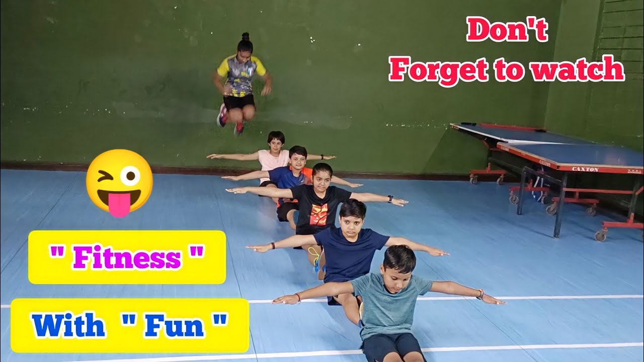 Badminton Fitness With Fun 🔴 Badminton Training 🔴 Exercise - YouTube