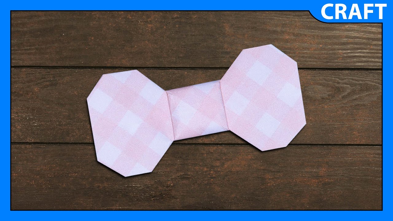 How to Make an Easy Ribbon | Paper Bow | DIY Gift Ideas - YouTube