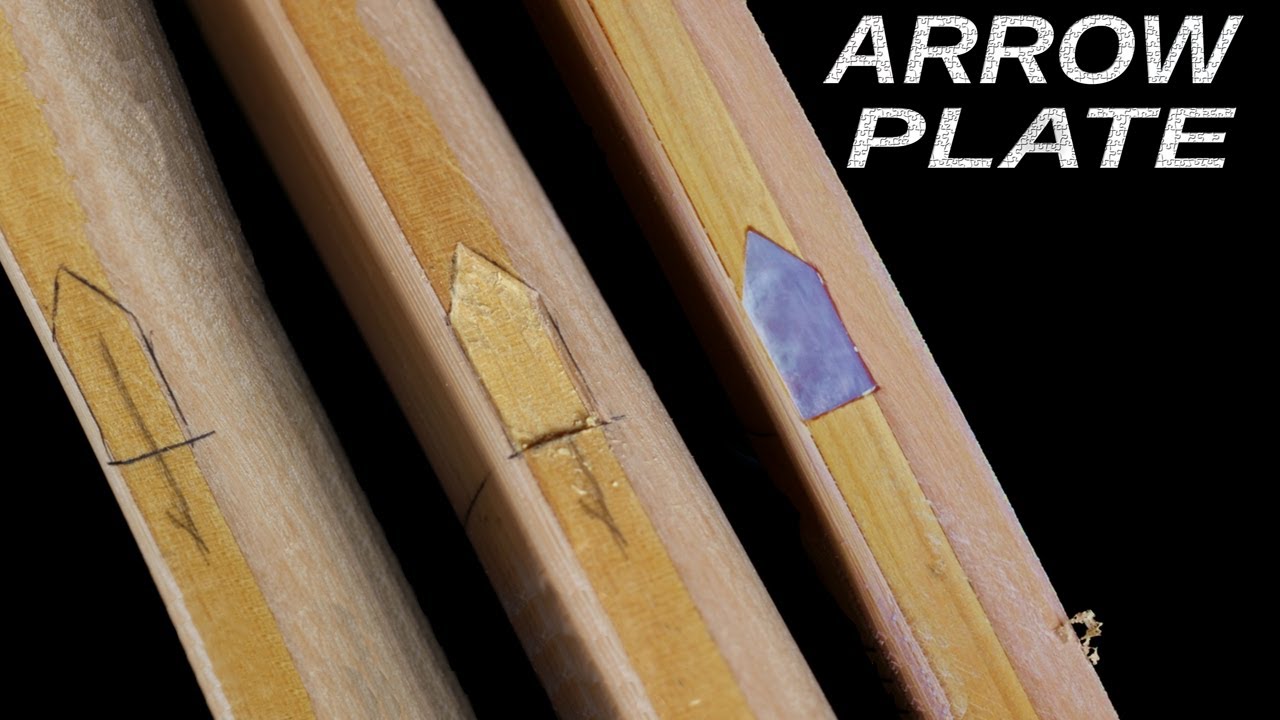 Fitting an Arrow Plate How to make Longbow part 4 - YouTube