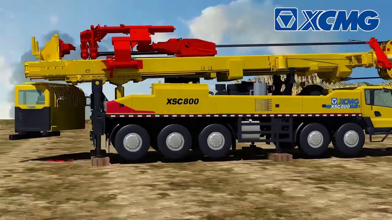 XCMG Official 2000 Meter Deep Water Well Drilling Rig XSC20 1000 ...
