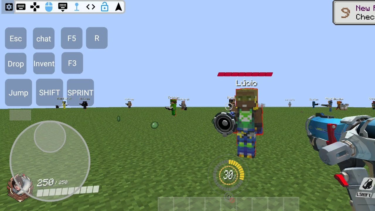 MINECRAFT OVERWATCH WEAPON AND CHARACTERS MODS ON ANDROID | MCINABOX 1. ...