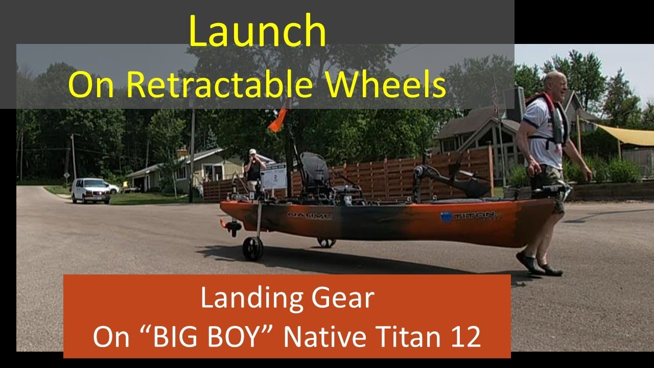 MOSTLY ONE HANDED!! Launch and Land a Native Titan 12 KAYAK with ...