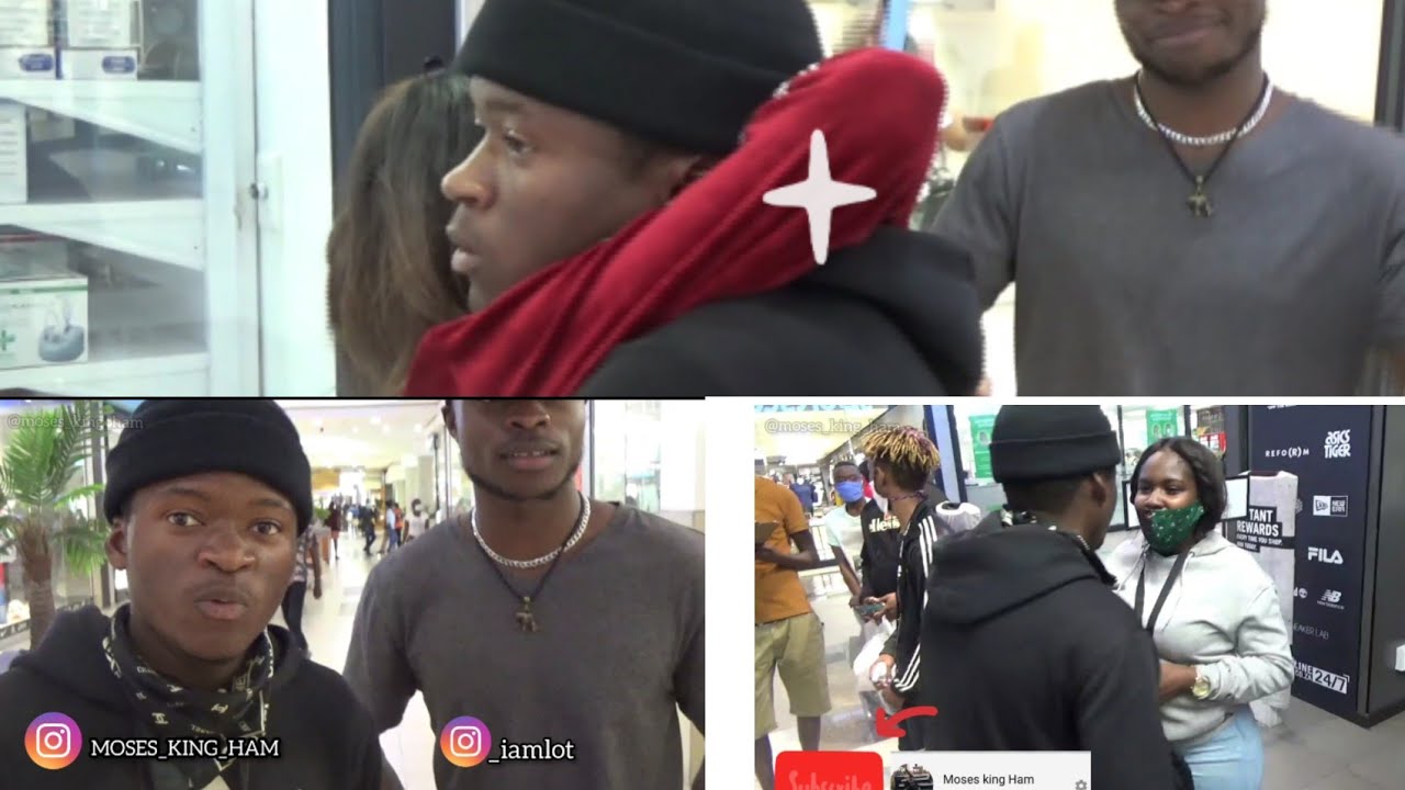 Hugging Random Girls In Wernhill Mall😂 || Moses King Ham - YouTube