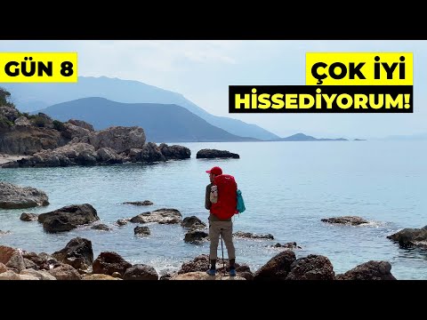 100 KM YÜRÜDÜM! (Gece Ormanda Tek Başıma Kaldım!) | Likya Yolu 8