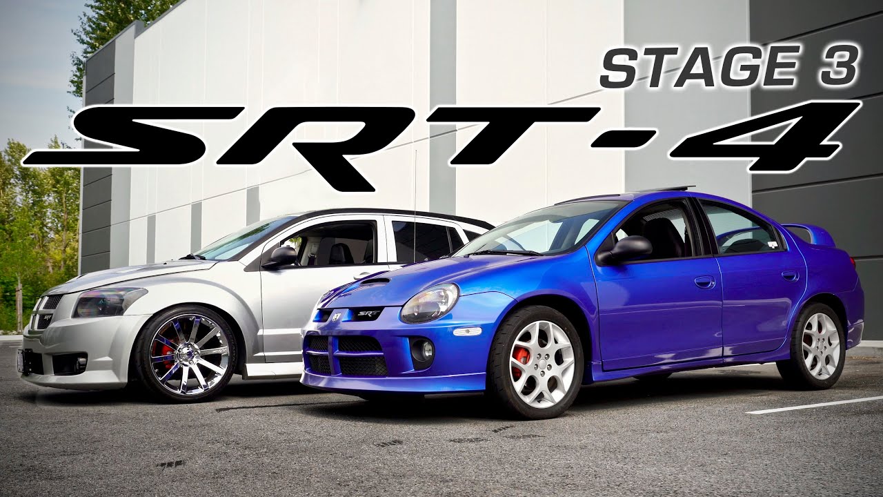 500 HP Caliber SRT-4 vs. 360 HP Neon SRT-4 | MAX Torque Steer - YouTube