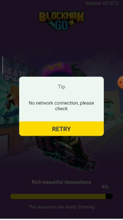 blockman go connection issue problem video in hindi - YouTube