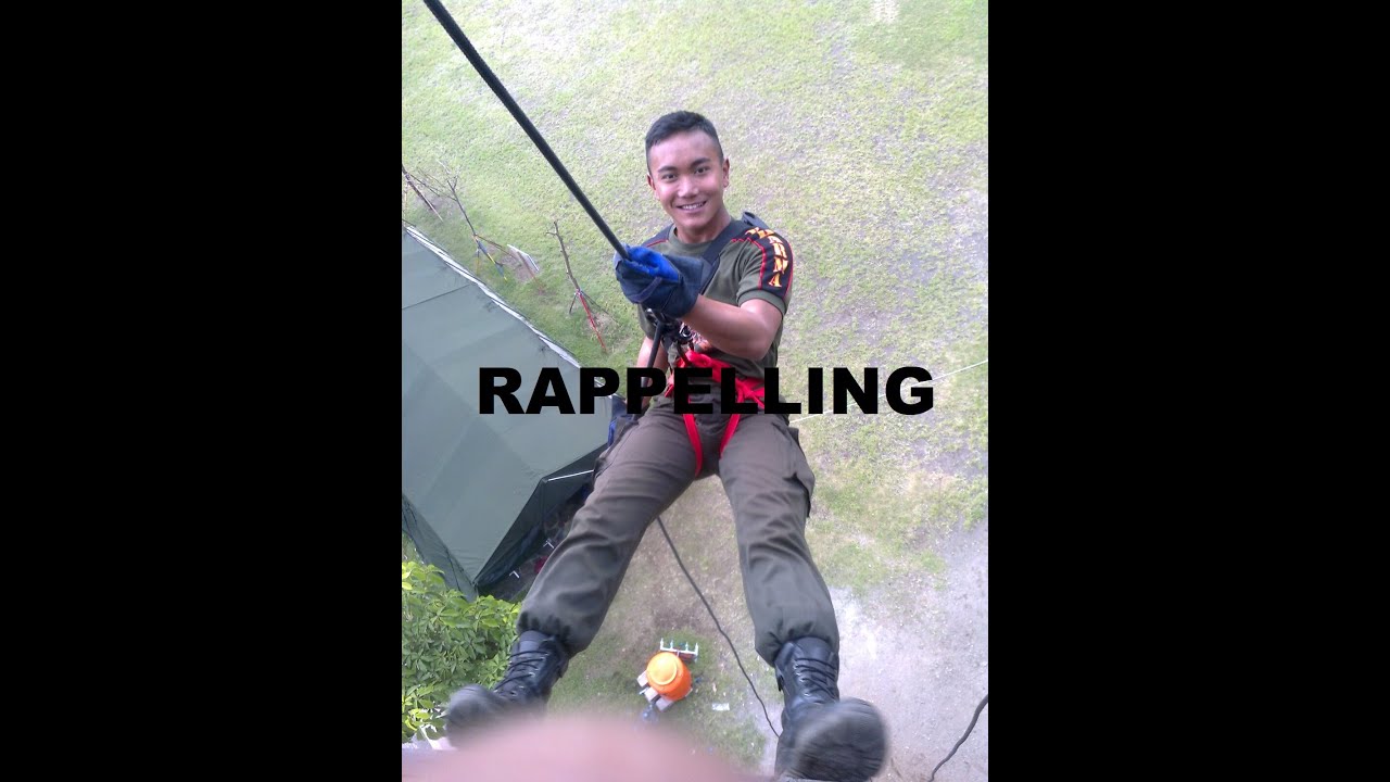 Latihan Turun Tebing / Rappeling Practice - YouTube