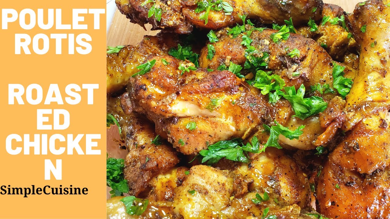 PILONS DE POULET RÔTIS À MANGER AVEC LES DOIGTS | ROASTED POTATOES TO ...