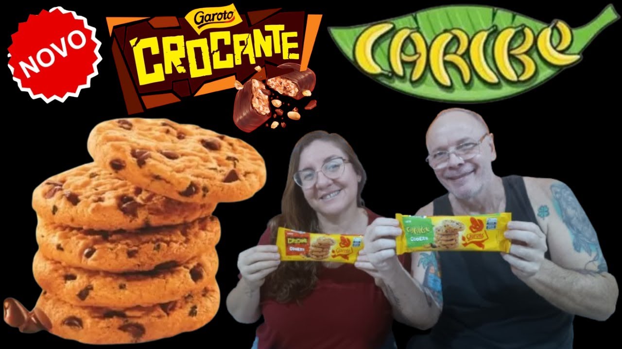 PROVAMOS os NOVOS COOKIES CARIBE e CROCANTE 🍪🔥 Vale a Pena ou Decepção ...