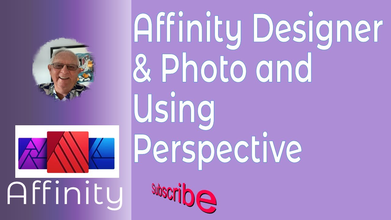 Affinity Designer and Photo. Using Perspective - YouTube