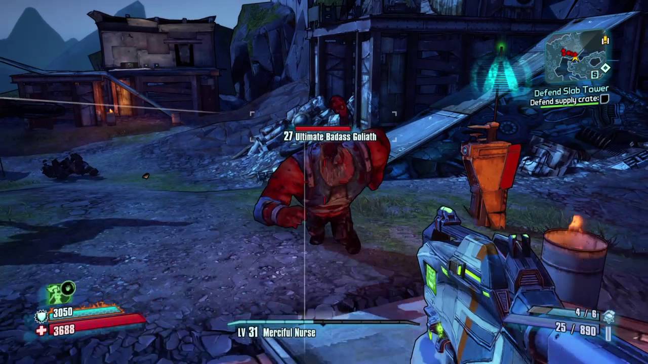 Borderlands 2 David meet Goliath easy - YouTube