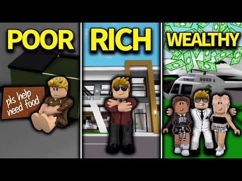 POOR to RICH to WEALTHY in Brookhaven 🏡RP (Roblox)
