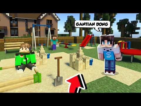 KITA DEKORASI TAMAN BERMAIN IMPIAN PALING NGAKAK DI MINECRAFT!!!