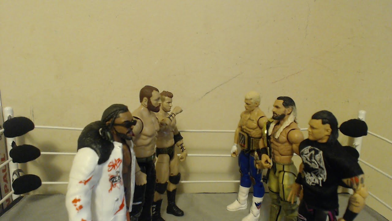Wrestling Comparisons: WWE action figures vs AEW action figures - YouTube
