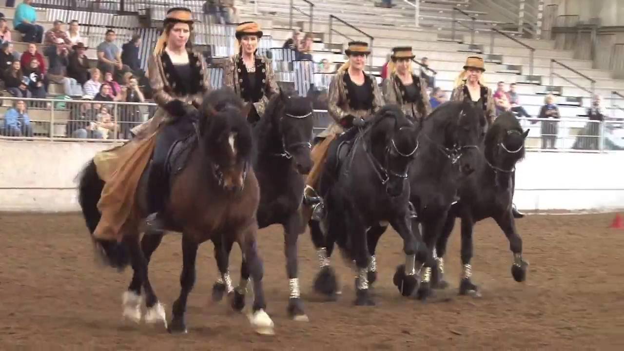BlackPearl Friesian Dance Troupe - YouTube