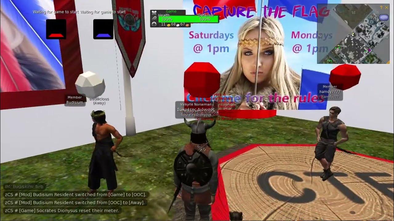 Valkyrie Forest CTF, LIVE, 1 February 2025 at 1pm Second Life Time - YouTube