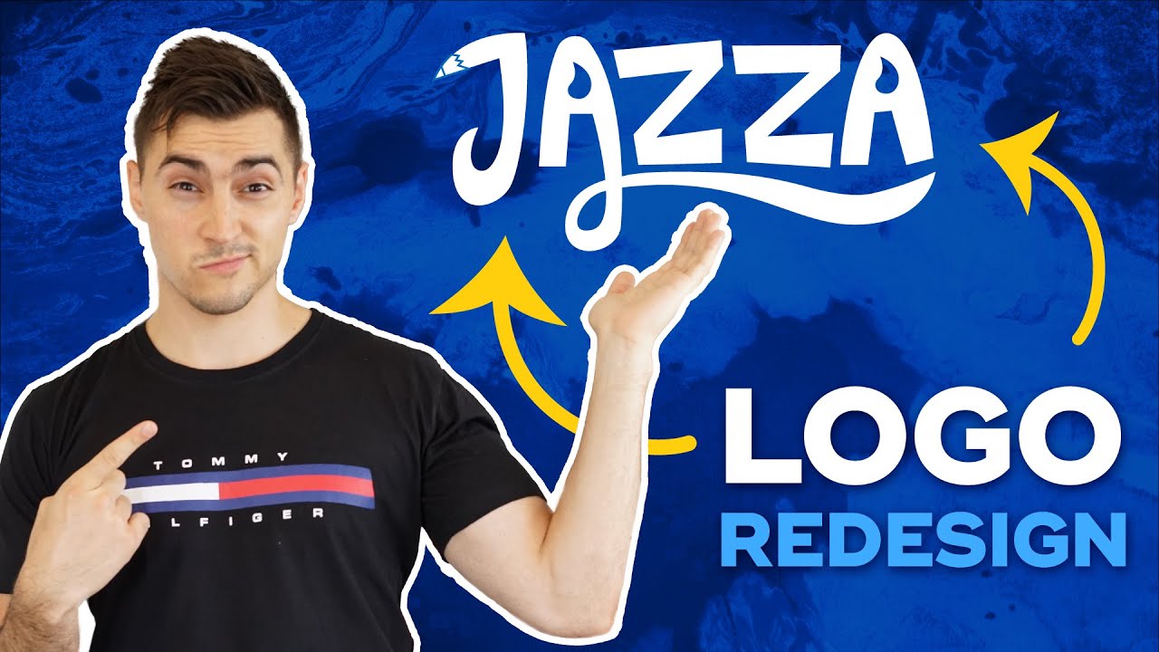 Redesigning Draw with Jazza Channel Logo - YouTube