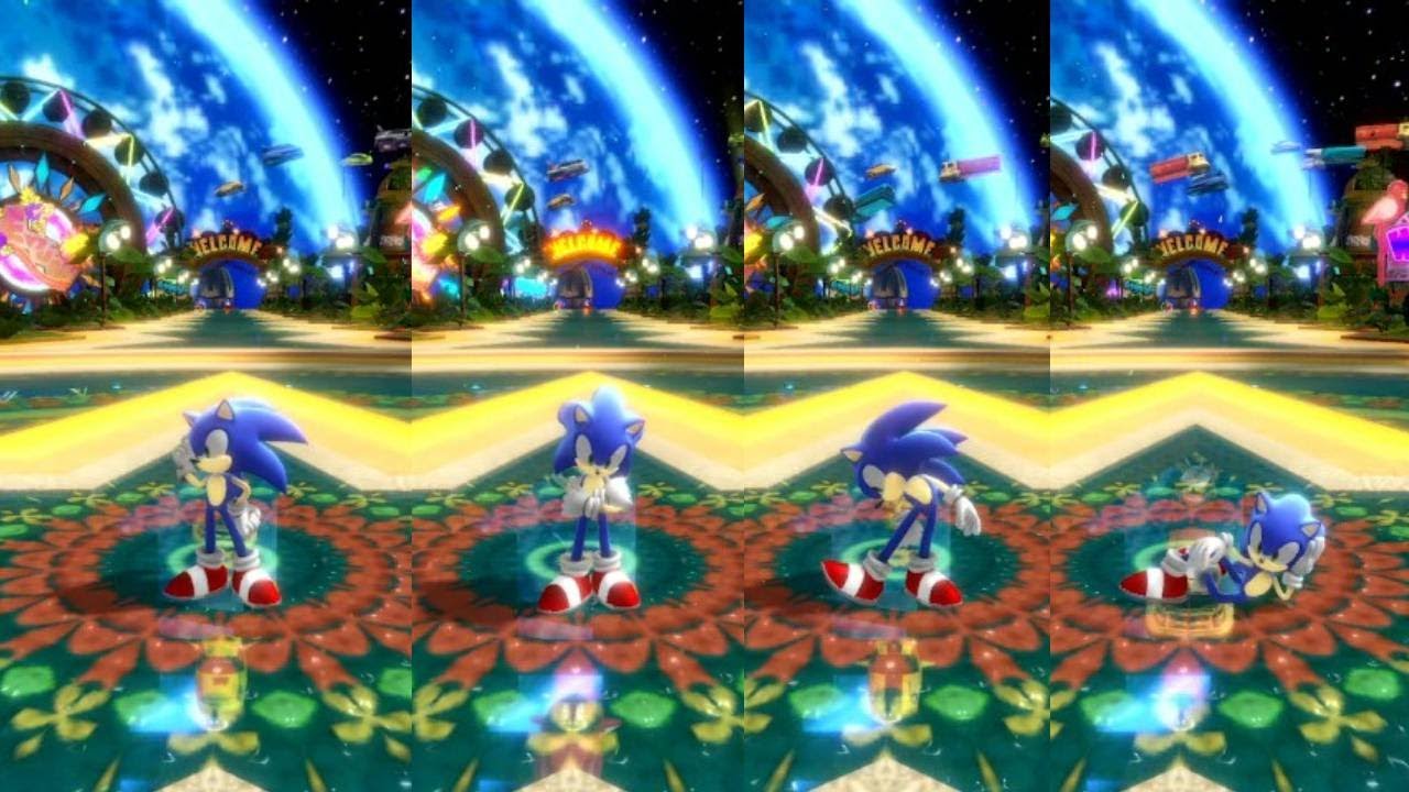 Sonic Colors: Ultimate - All Sonic's Idle Animations - YouTube
