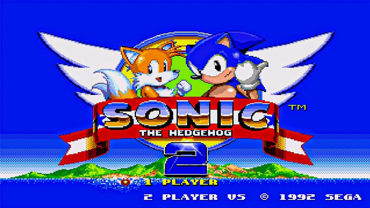 SONIC THE HEDGEHOG 2 1992 Sega Genesis Intro - Introduction of SONIC ...